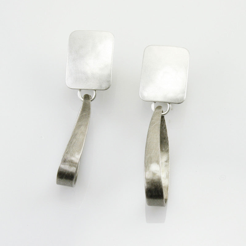 Rectangle with Long Loop Earring – Marjorie Baer Accessories